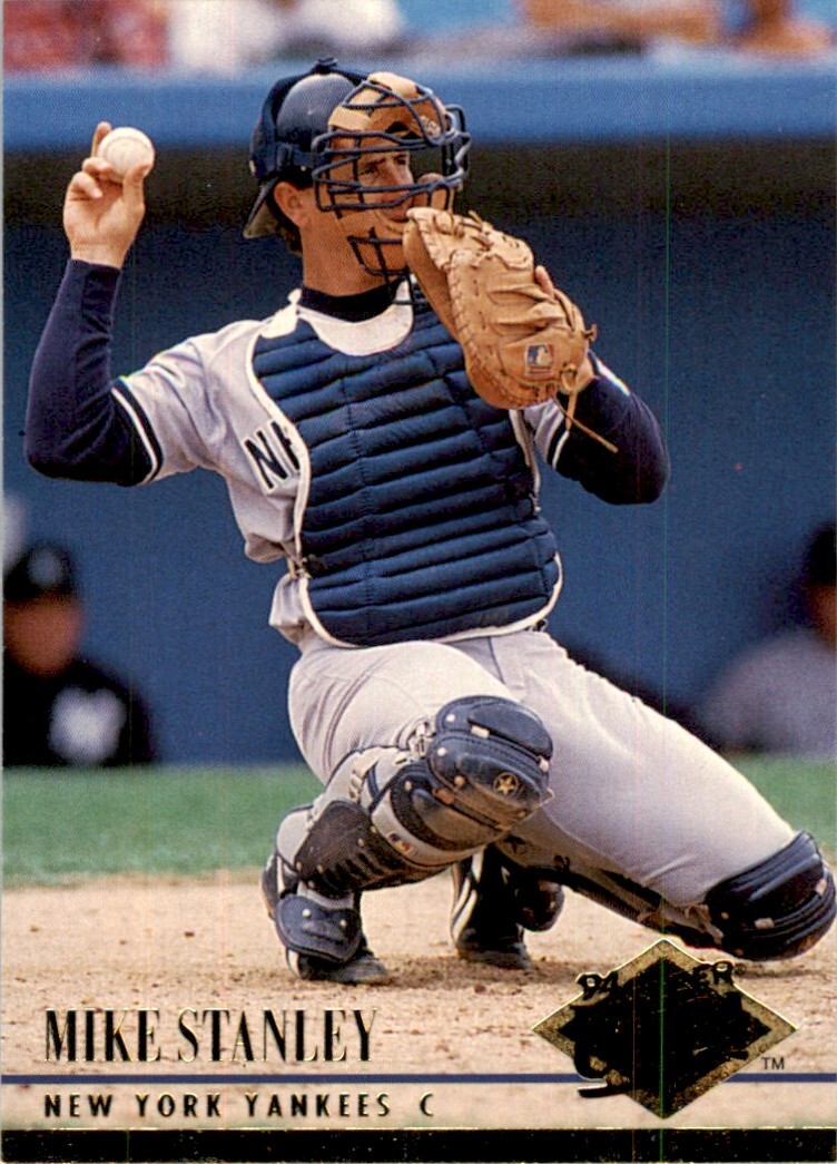 1994 Fleer Ultra Mike Stanley New York Yankees #101 MLB Baseball Card ...