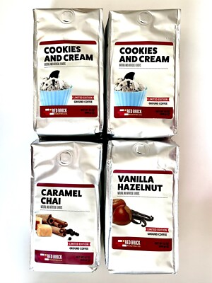 Red Brick Limited Edition Ground Coffees - 4 Bags - 12 oz each ...