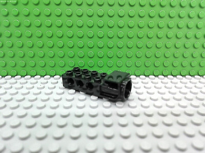 Lego 1 Black Technic 2x6 Brick with Socket, Studs and Pin Holes ...