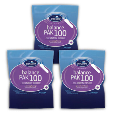 BioGuard Balance Pak 100 Total Alkalinity Increaser 12 lb - 3 Pack ...