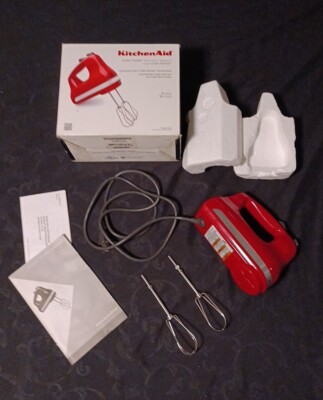 PREOWNED KitchenAid KHM512ER Ultra Power 5 -Speed Hand Mixer - Empire ...