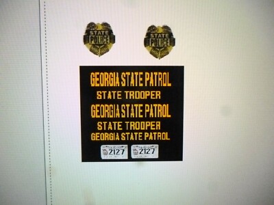 Georgia State Patrol (Fictional) from Dukes of Hazzard 18 scale custom ...