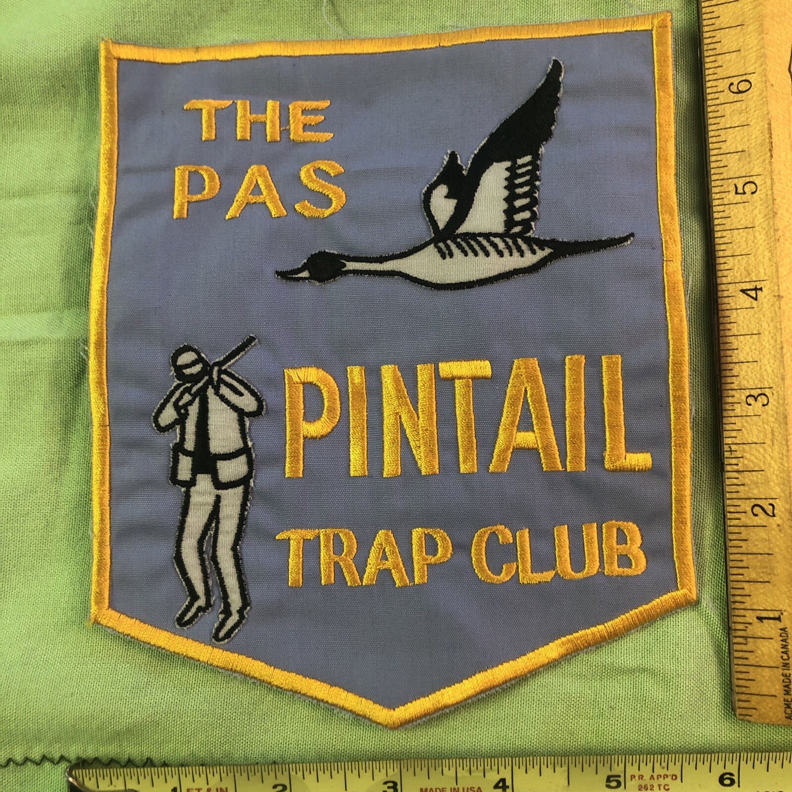 Rare 1960’s THE PAS PINTAIL TRAP Hunting CLUB JACKET… - Gem