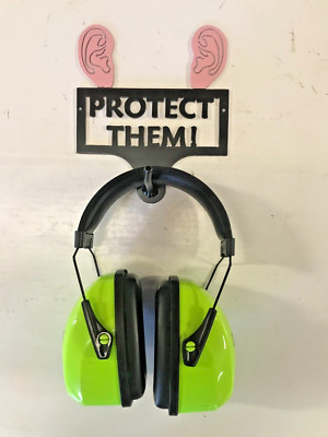 Ear muff, ear plug, PPE, Hearing Protection Hanger, holder | eBay