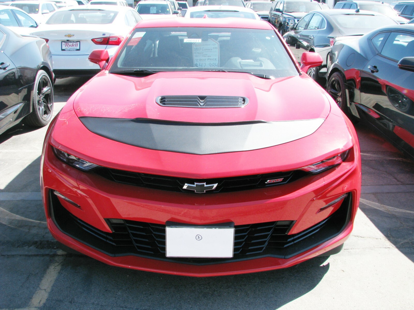 Lebra Hood Protector Mini Mask Bra Fits Chevy Camaro SS 2019 2020 2021 ...