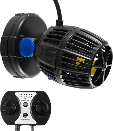 Aquarium Wave Maker, 10W, 1057 GPH Quiet and Strong DC Powerhead ...