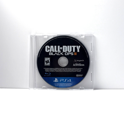 Call of Duty: Black Ops III Sony PlayStation 4 PS4 VGC Game Disc Only ...