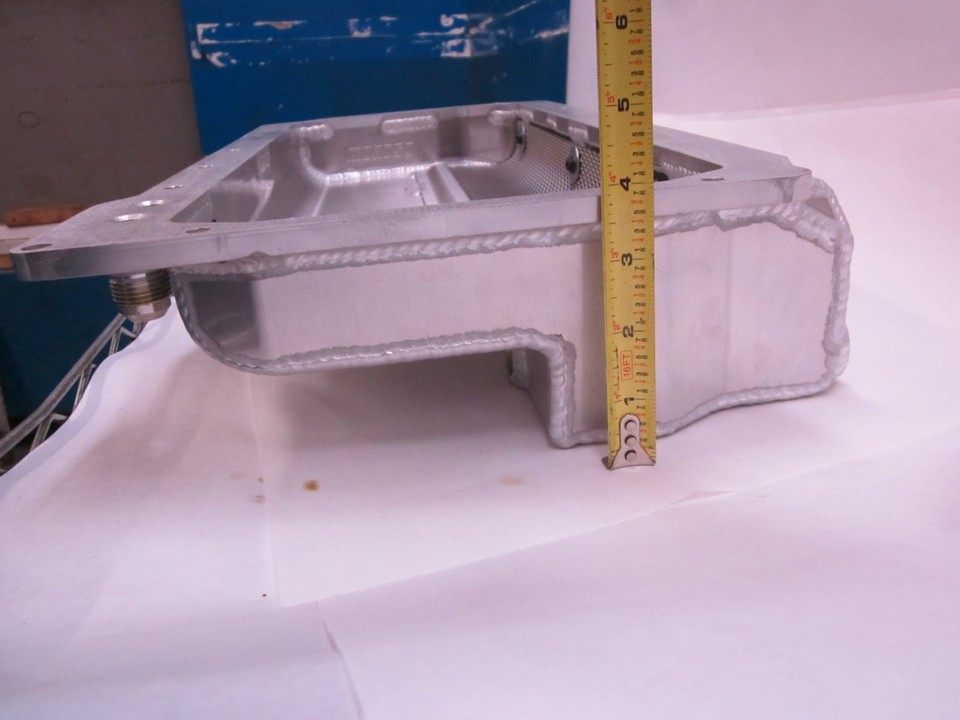 Moroso Custom Built Dry Sump Oil Pan For Pro Drag Car GM LS / LT Style ...