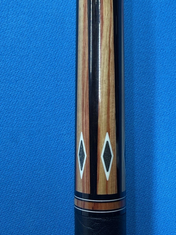 JACOBY CUSTOM POOL CUE ''BUTT ONLY'' LEATHER WRAP TULIP PIN IS RADIAL | eBay
