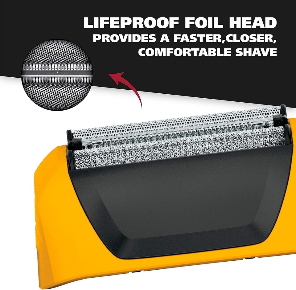 Wahl Lifeproof Shaver Foil & Cutter Replacement Smooth Shaver Head ...