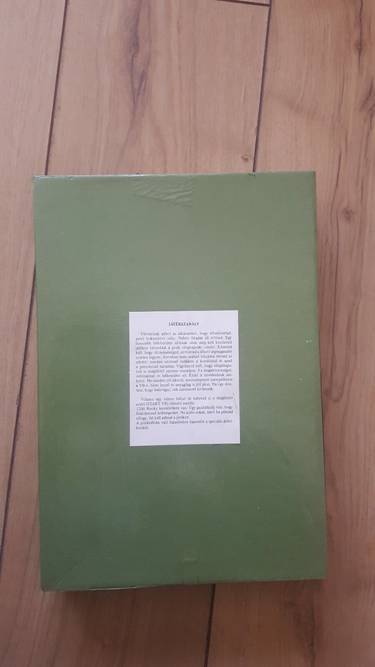 Vintage Bootleg Hungarian Rocky Board Game - with Sylvester Stallone on ...