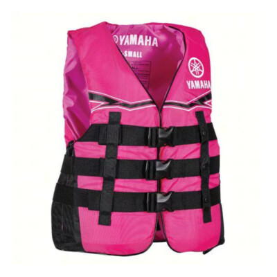Yamaha PFD - Women's Nylon Pink Life Jacket (MAW-21V3B-PK-SM) | eBay