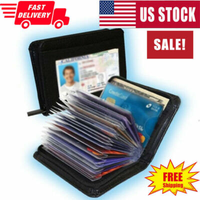 Lock Slim Wallet Secure Men Women RFID Blocking Money Credit Card ...