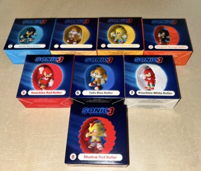 2024 MCDONALD'S SONIC 3 TOYS. COMPLETE SET OF 8 TOYS. ALL NEW!! | eBay