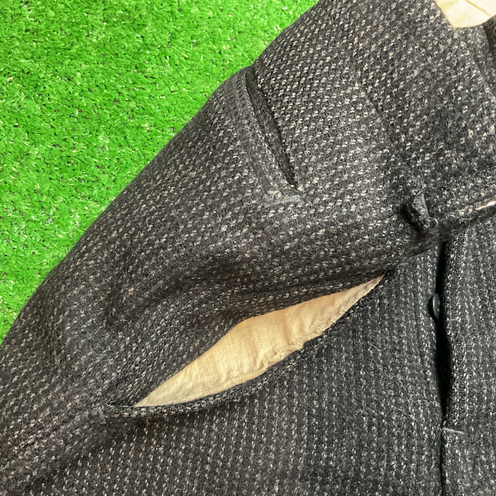 Vtg Heavy Woolrich Pants 36x28 Black Wool Outdoors Hunting Workwear | eBay