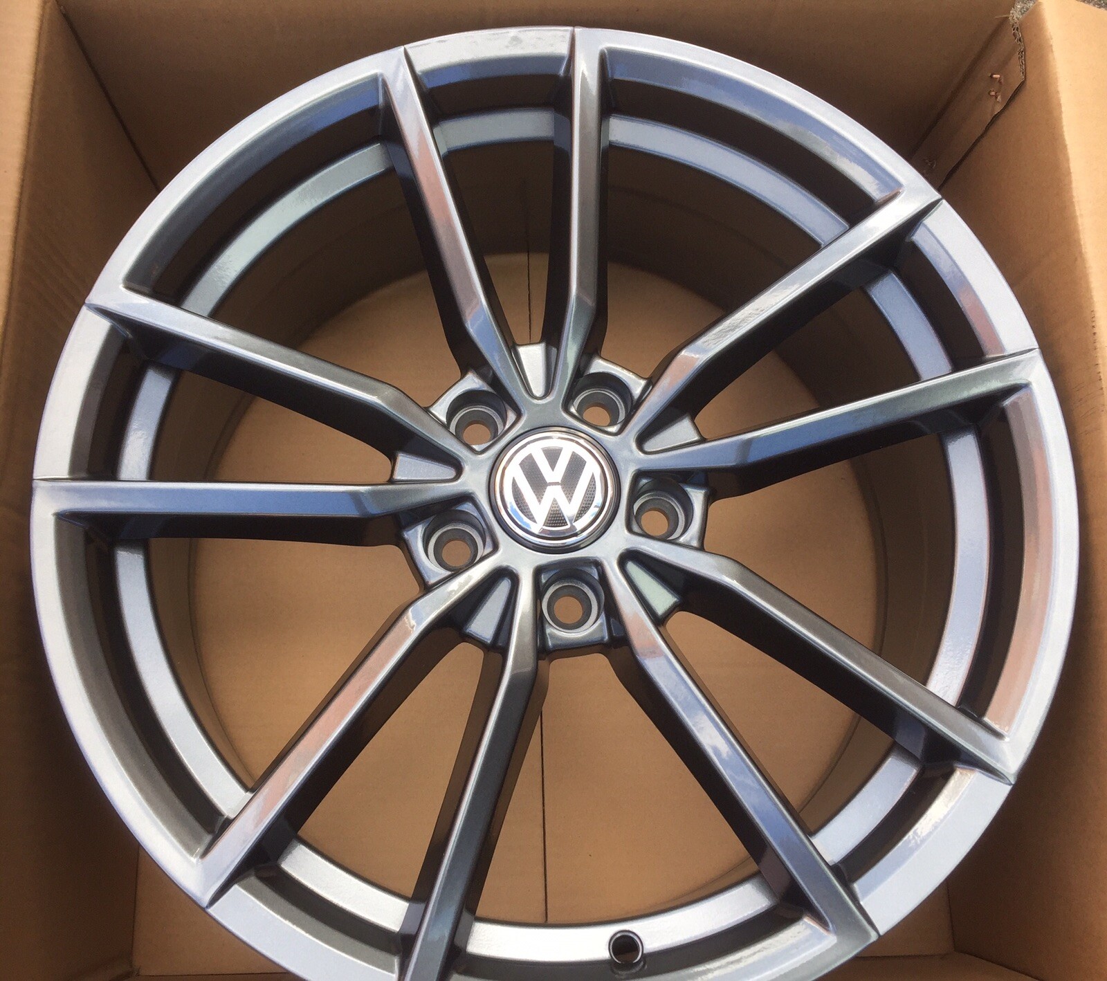Vw Golf Gti Pretoria Style Wheels 19"/ Shadow Chromium, Hiper Black ...