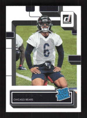 Kyler Gordon RR,RC 2022 Donruss Chicago Bears #367 | eBay