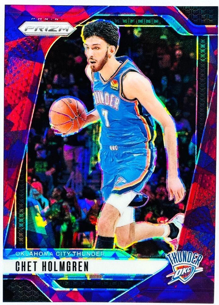 2024-25 Panini Prizm - Chet Holmgren #17 Purple Ice Prizm /149 for sale ...