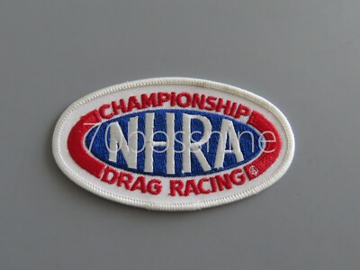 NHRA CHAMPIONSHIP DRAG RACING LOGO 4.5" EMBROIDERED PATCH | eBay