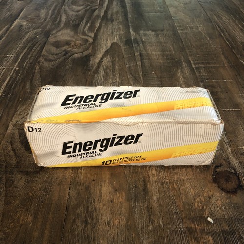 12 Energizer Industrial D Alkaline Batteries (EN95, LR20) | eBay