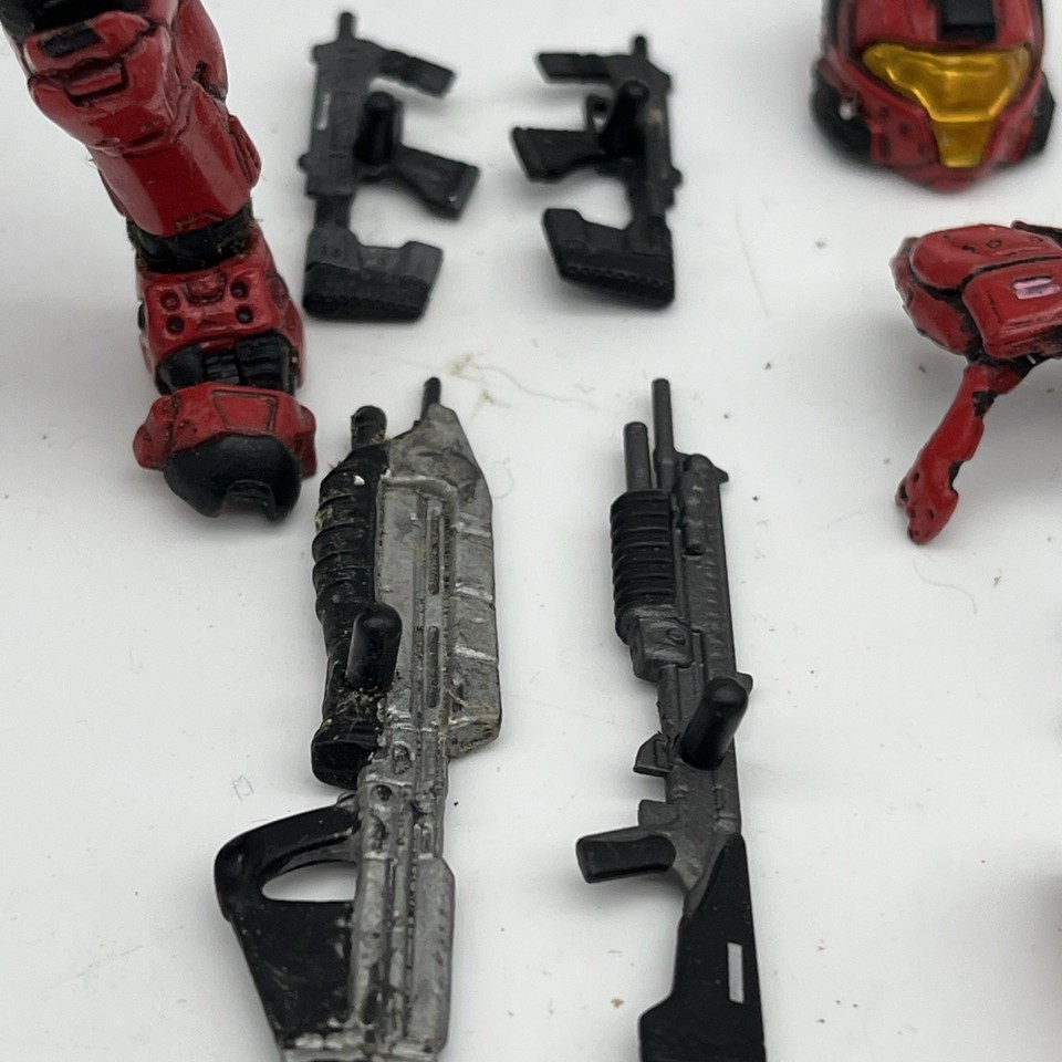 Halo Reach Spartan Grenadier Commando Scout Eva Red Armor Pack ...