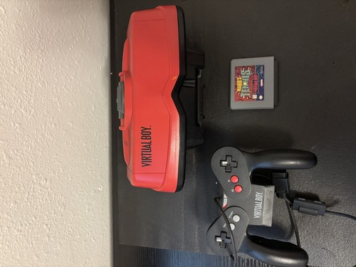 1995 Nintendo Virtual Boy Console Headset, Controller , And Game | eBay