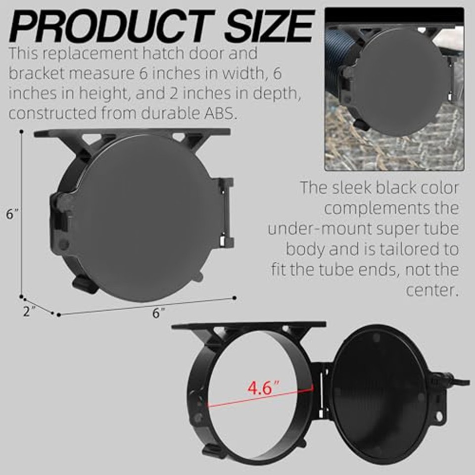 RV Sewer Hose End Cap, RV Replacement End Cap for Sewers Hoses, Black ...