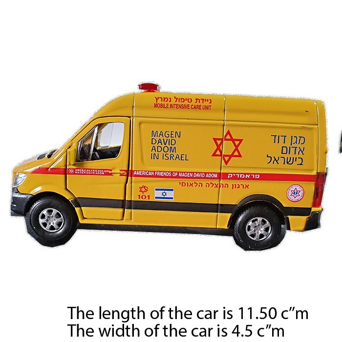 Israeli Magen David Adom Intensive Care Mercedes Benz Sprinter Van ...