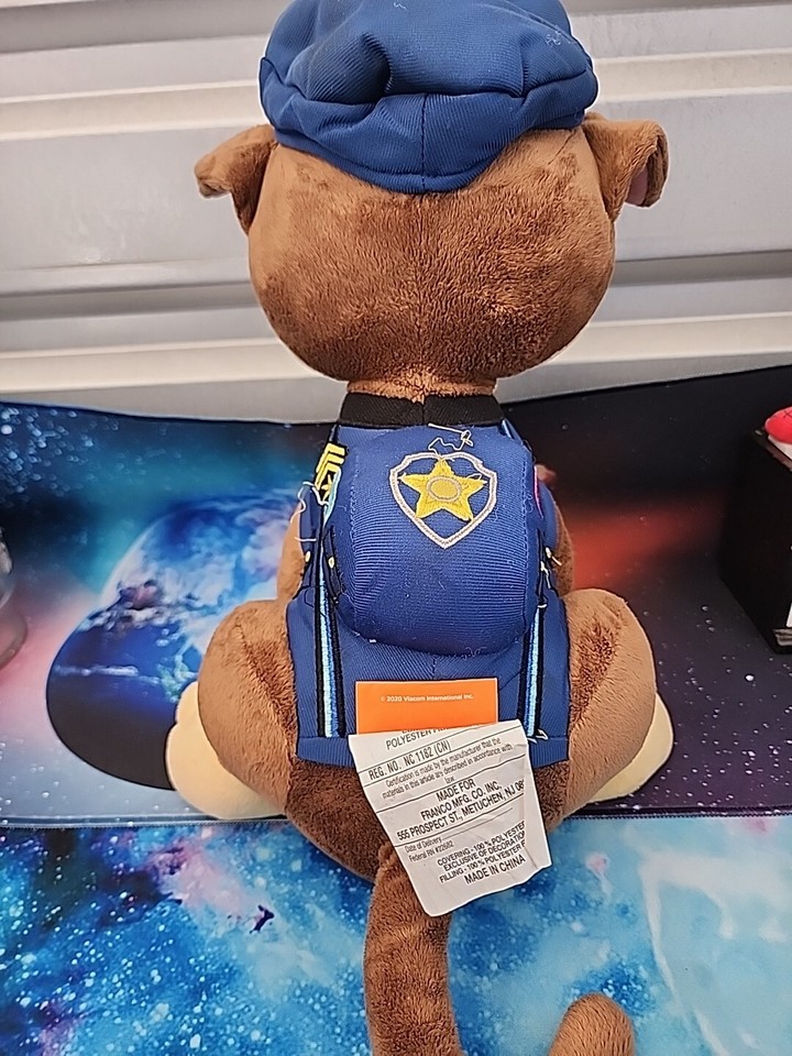Paw Patrol "Chase" 15" Plush Stuffed Police Dog by Spin Master 2015 | eBay