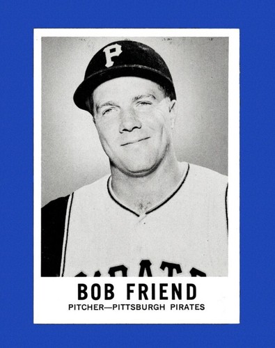 1960 Leaf Set-Break # 53 Bob Friend NR-MINT *GMCARDS* | eBay