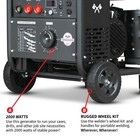 Welder Generator Stick TIG Engine Driven Inverter 210 Amp 2000 Watt ...