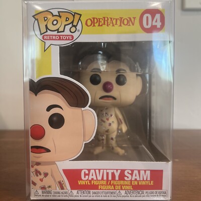 Funko Pop! Retro Toys: Operation - Cavity Sam (#04) w/ Protector ...