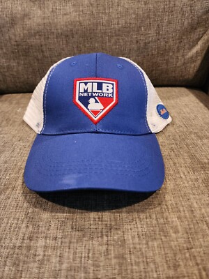 MLB Network Employee New York Mets Patch Snapback Hat Cat SGA TV Rare ...