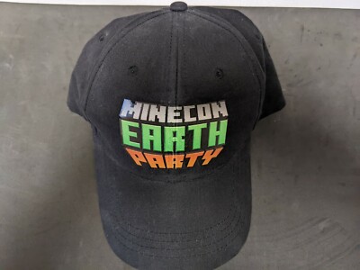 Minecraft MINECON EARTH PARTY Youth Baseball Cap Hat *ADJUSTABLE ...