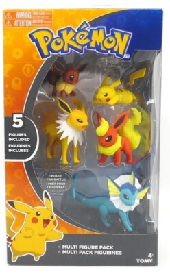 Pokémon Multi Figure Pack 5 Figures - New In Package | eBay