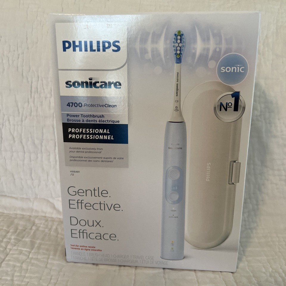 Philips Sonicare ProtectiveClean 4700 Electric Toothbrush HX6481/11 ...