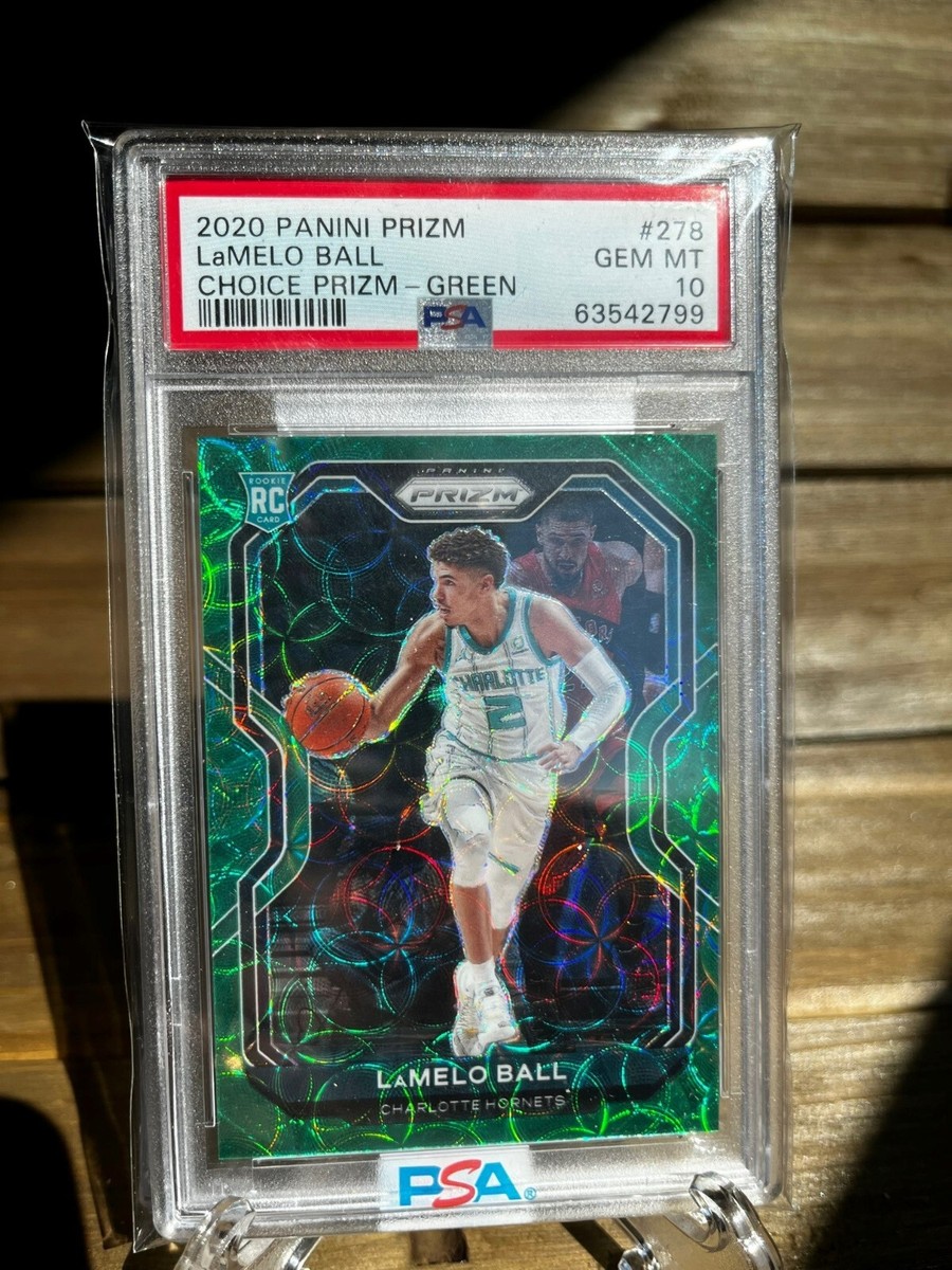 2020 Panini Prizm Choice Green Lamelo Ball /8 PSA 10 | eBay 2020 Panini Prizm Choice Green Lamelo Ball /8 PSA 10 | eBay