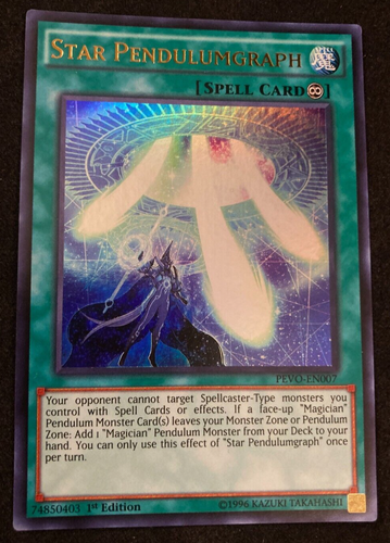 Yugioh - Star Pendulumgraph - Pendulum Evolution - PEVO-EN007 - Ultra ...