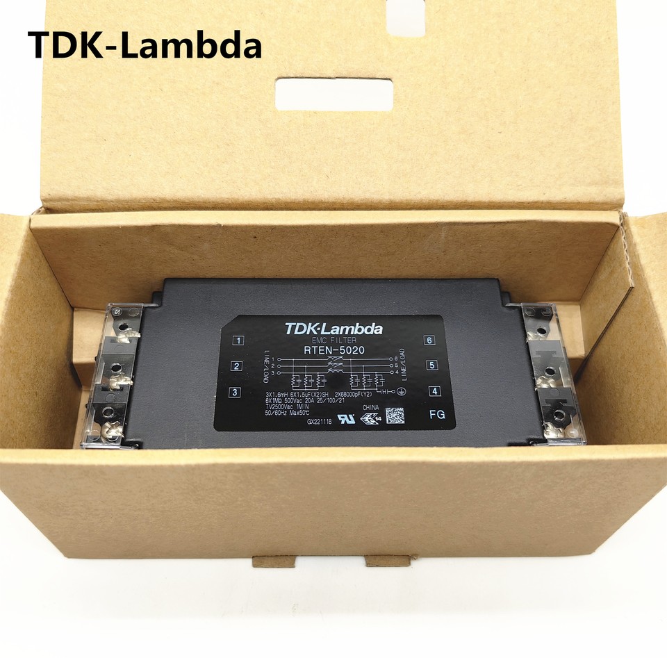 1pcs TDK-Lambda EMC Three-phase Noise Filter RTEN-5020 20A 500V | eBay