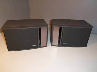 Bose Model 141 Bookshelf Speakers Surround Sound Home Stereo Pair | eBay