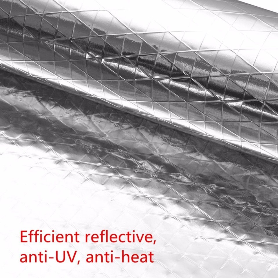 1000 sqft Barrier Solar Attic Foil Reflective Insulation Diamond ...