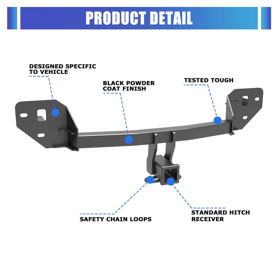 Trailer Towing Hitch Receiver For 20-25 Subaru Outback & Legacy Heavy ...