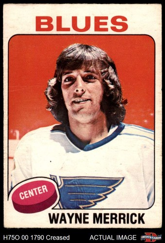 1975 O-Pee-Chee NHL #228 Wayne Merrick Blues 3 - VG | eBay