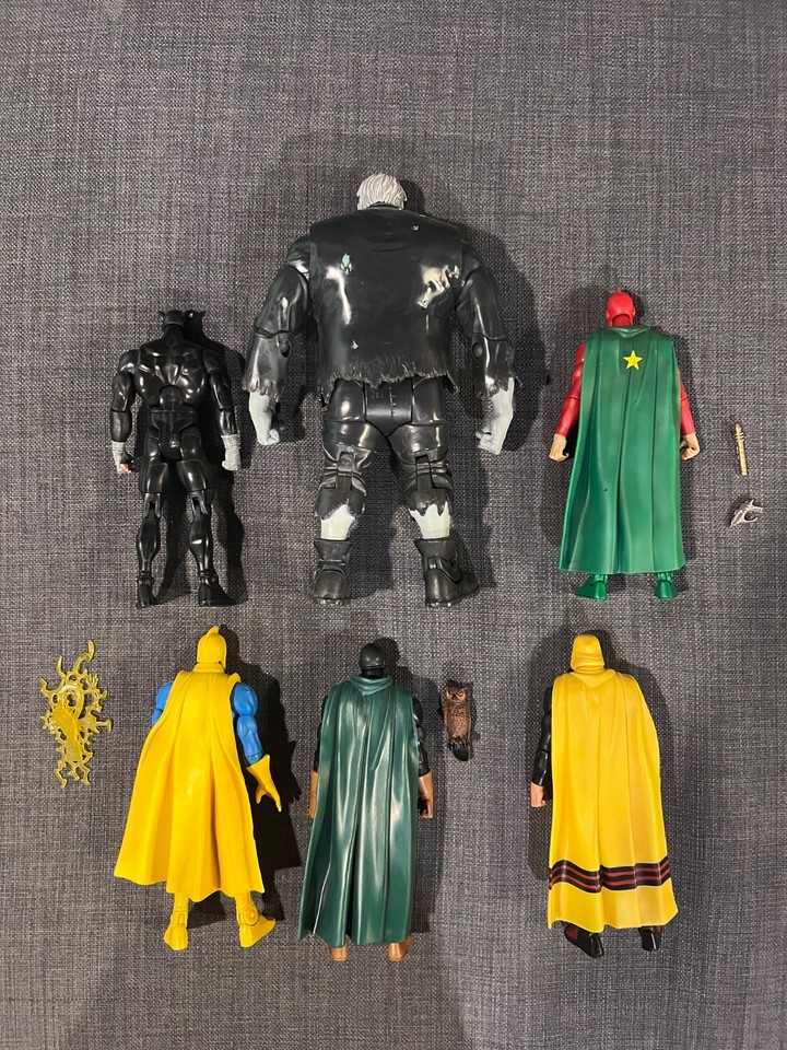 DC Universe Classics DCUC Lot JSA Dr Fate Wildcat Solomon Grundy ...