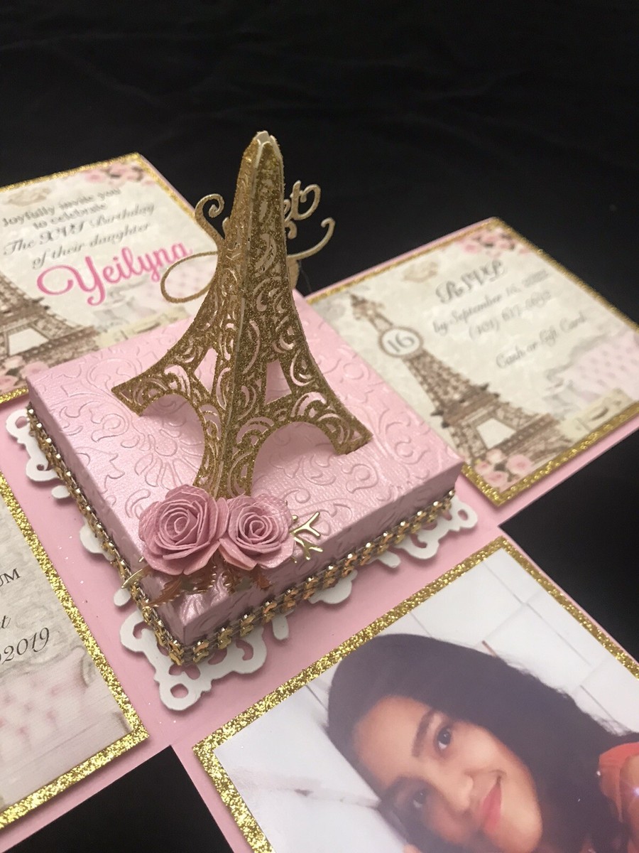 Quinceanera Box Invitations