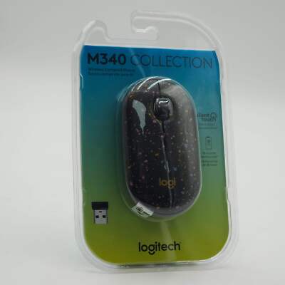 New Logitech Limited Edition Speckles M340 Wireless Compact Mouse | eBay