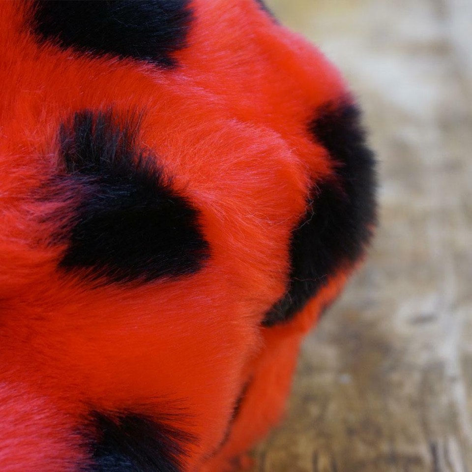 Headztrong LadyBug Furry Ski Helmet Cover | eBay