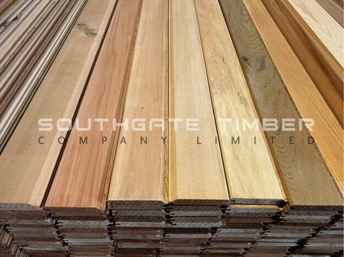 Western Red Cedar Cladding Timber TGV ST0 17mmx94mm (86mm Face Cover ...