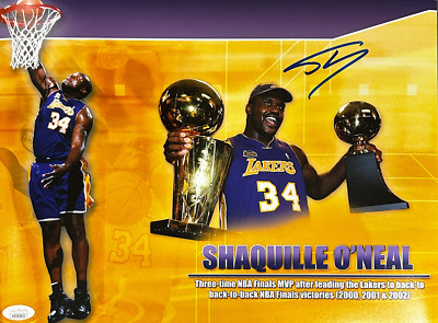 Shaquille O'Neal Signed 11x14 Autographed Photo Champs (PIA) | eBay
