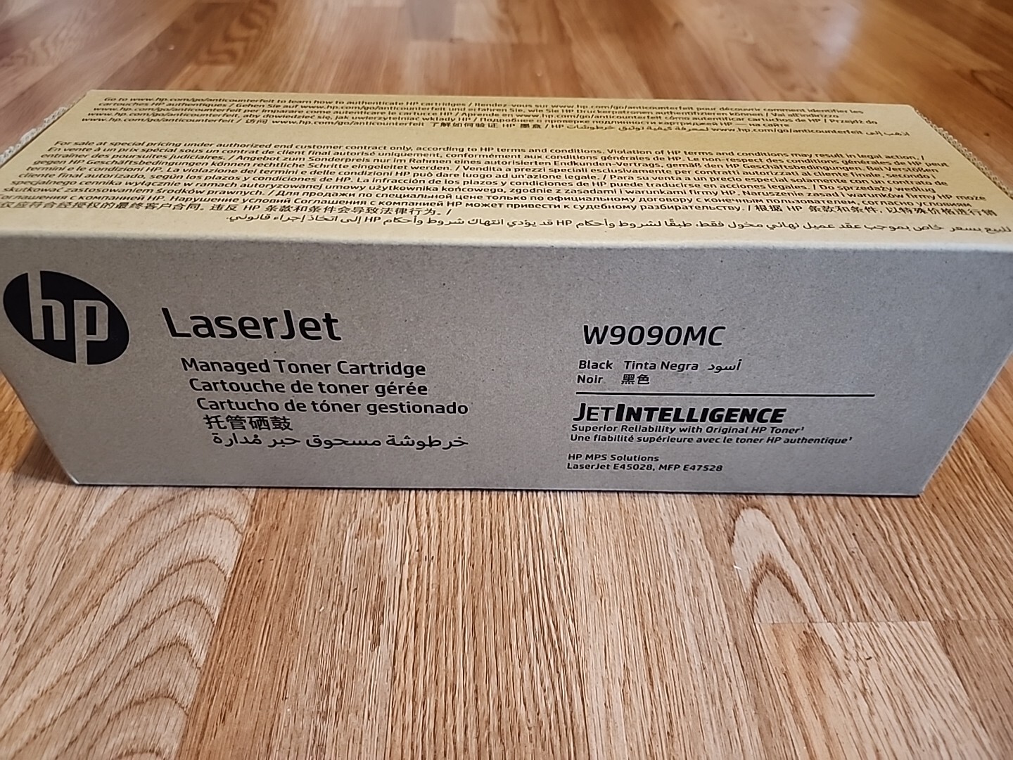 Genuine HP W9090MC Black LaserJet Toner Cartridge LaserJet for sale ...